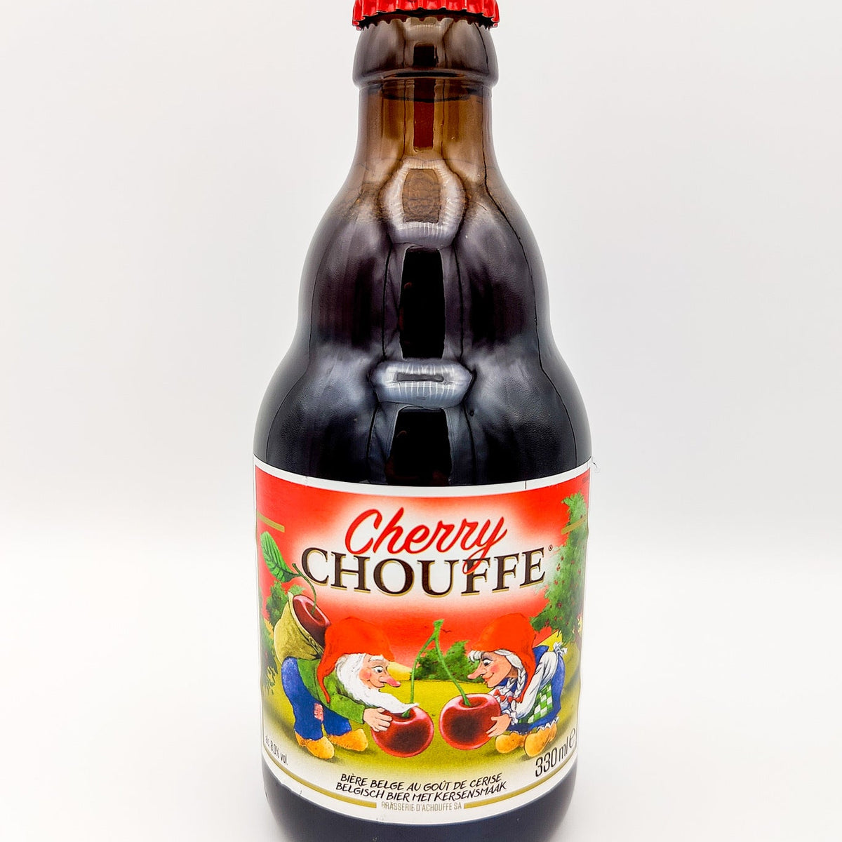Cherry Chouffe Belgian Beer bottled – Hogs Back Brewery