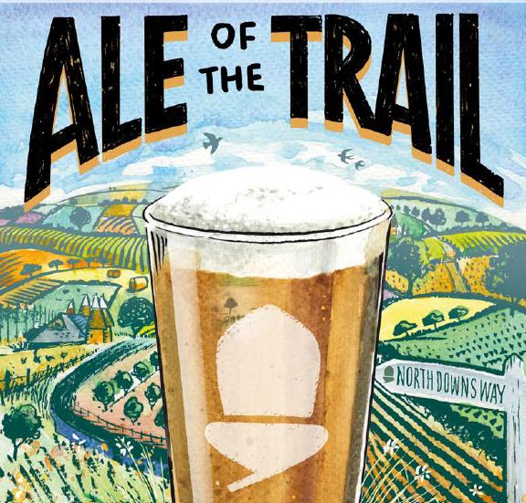 Ale of the Trail - TEA on the North Downs Way Beer Passport – Hogs Back ...
