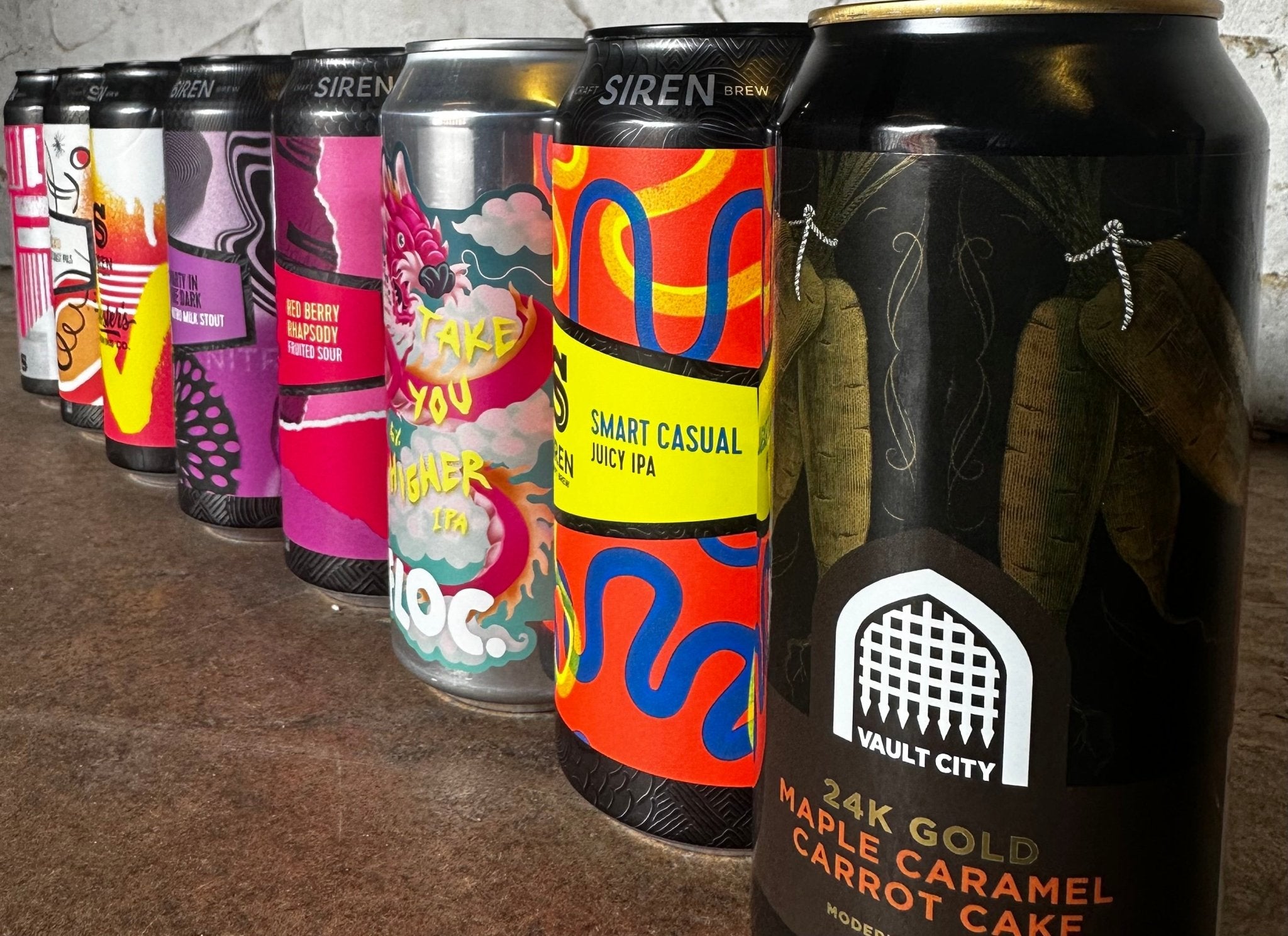 Check out these new craft cans – Hogs Back Brewery