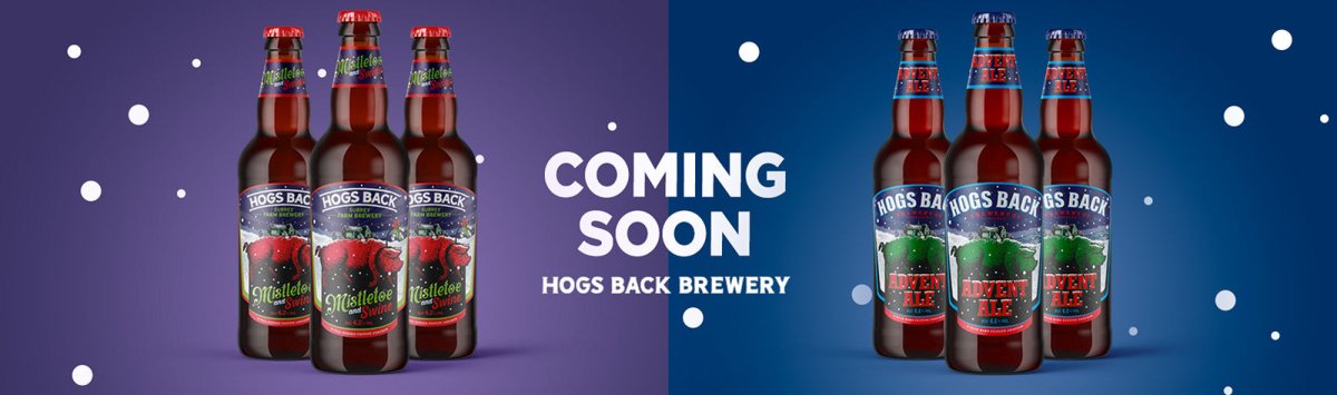 Christmas 2025 Bottled beers are in the Brewhouse – Hogs Back Brewery