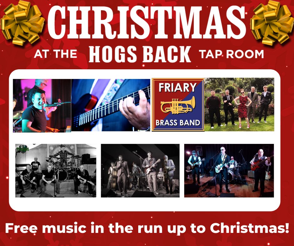Christmas events at the Hogs Back Tap – Hogs Back Brewery
