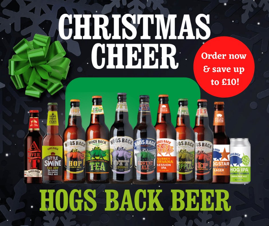 Christmas offers from the Hogs Back Shop – Hogs Back Brewery