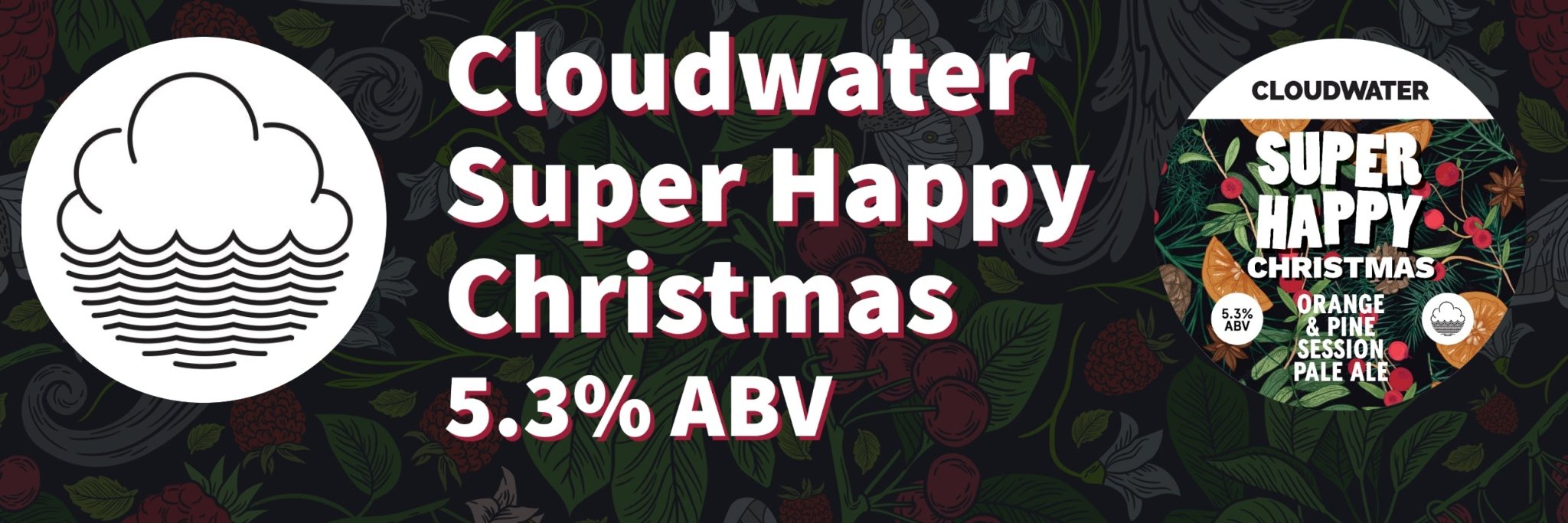 Cloudwater comes for Christmas – Hogs Back Brewery