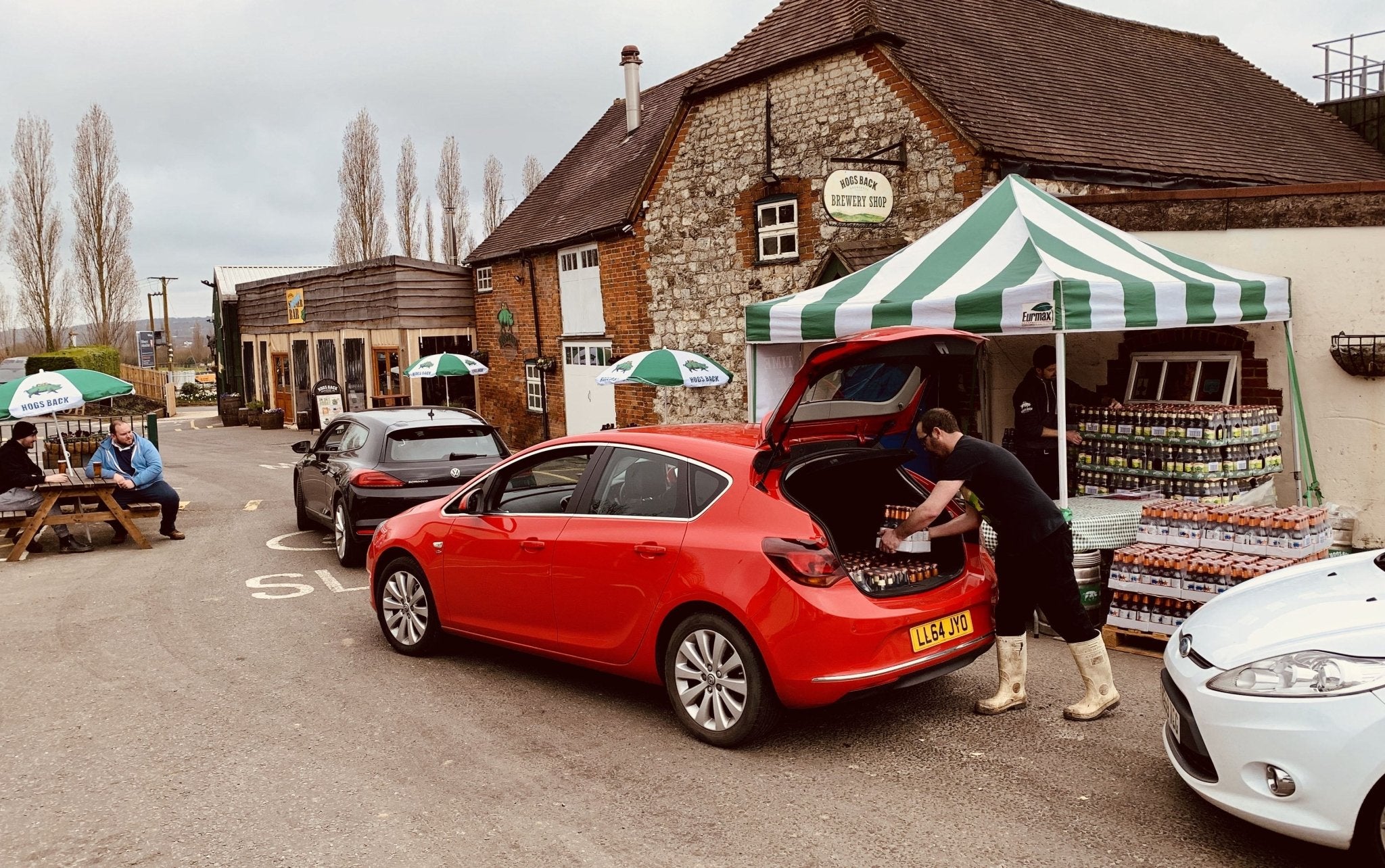 Drive Through for Fresh Hogs Back Beer now open – Hogs Back Brewery