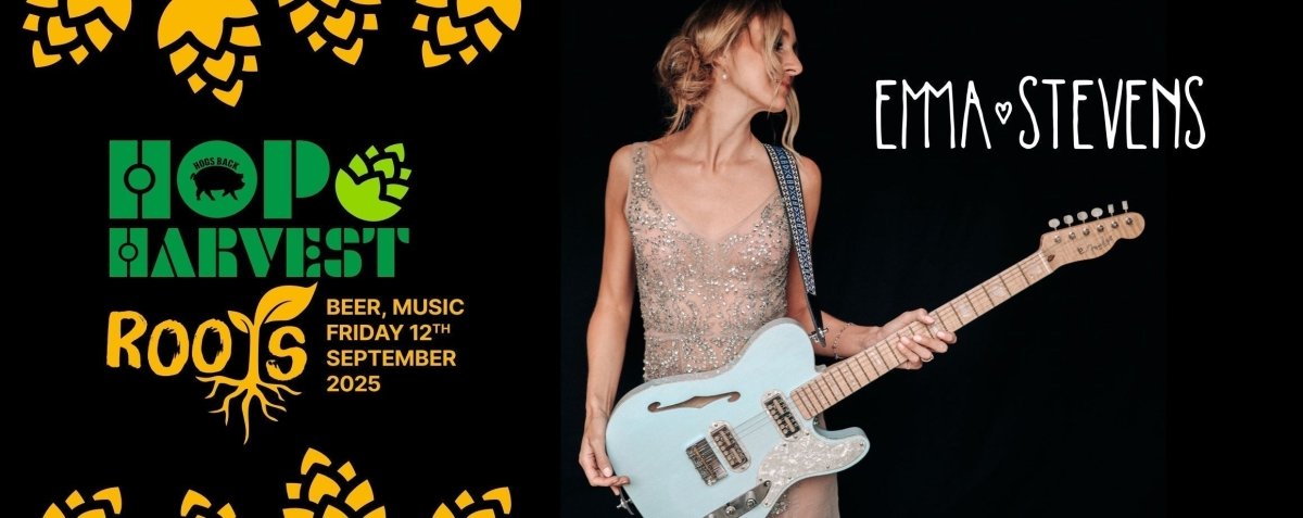 Emma Stevens kicks off this year's Hop Harvest Roots 2025 – Hogs Back ...