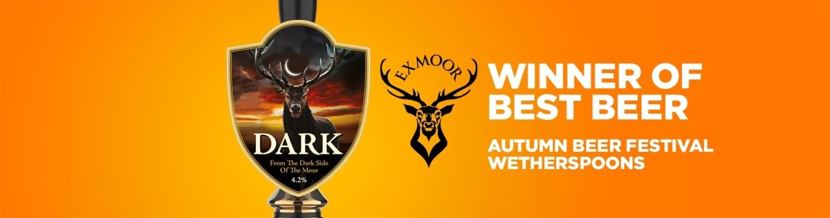 Exmoor Dark voted JDW Autumn Festival Champion Beer – Hogs Back Brewery