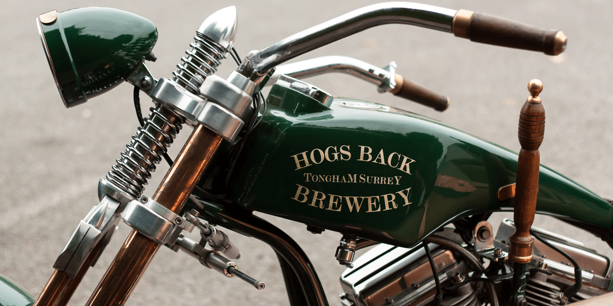 Hogs Back Beer Machine Bike Rises Again! – Hogs Back Brewery