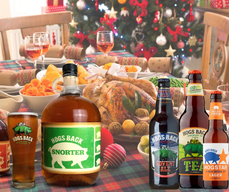Hogs Back Food & Drinks Pairings for Christmas 2021 – Hogs Back Brewery
