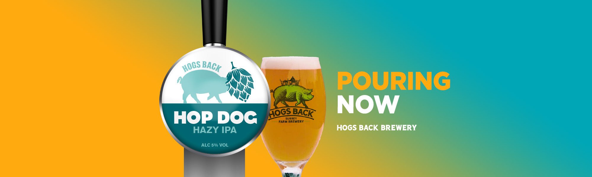 Hop Dog Delights! – Hogs Back Brewery