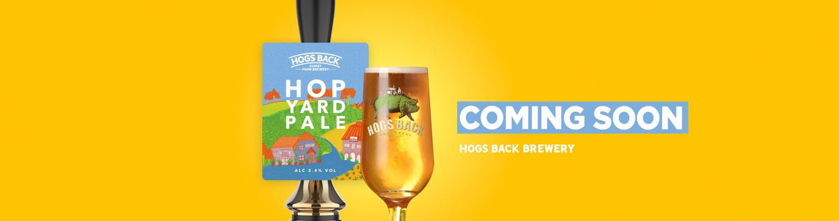 Hop Yard Pale Pops Into the Portfolio – Hogs Back Brewery