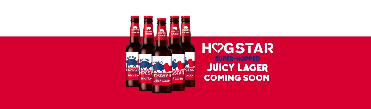 Juicy Hogstar Lager bottles set to return – Hogs Back Brewery