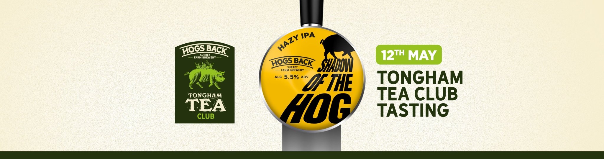 May TEA Club Tap Tasting – Hogs Back Brewery