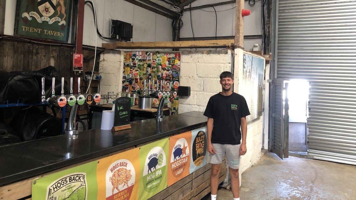 New Beer Cellar for the Hangar – Hogs Back Brewery