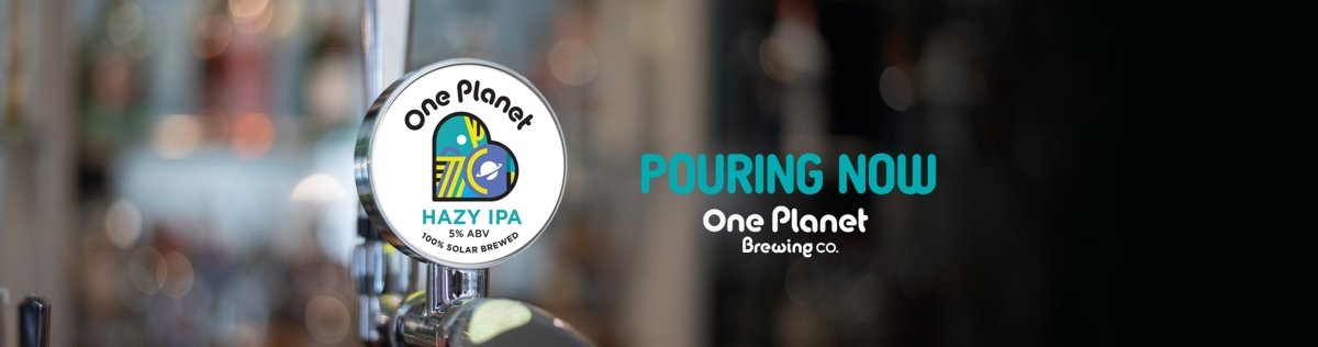 One Planet Hazy IPA is Back with a Blast – Hogs Back Brewery