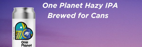 One Planet Hazy IPA brewed for cans – Hogs Back Brewery