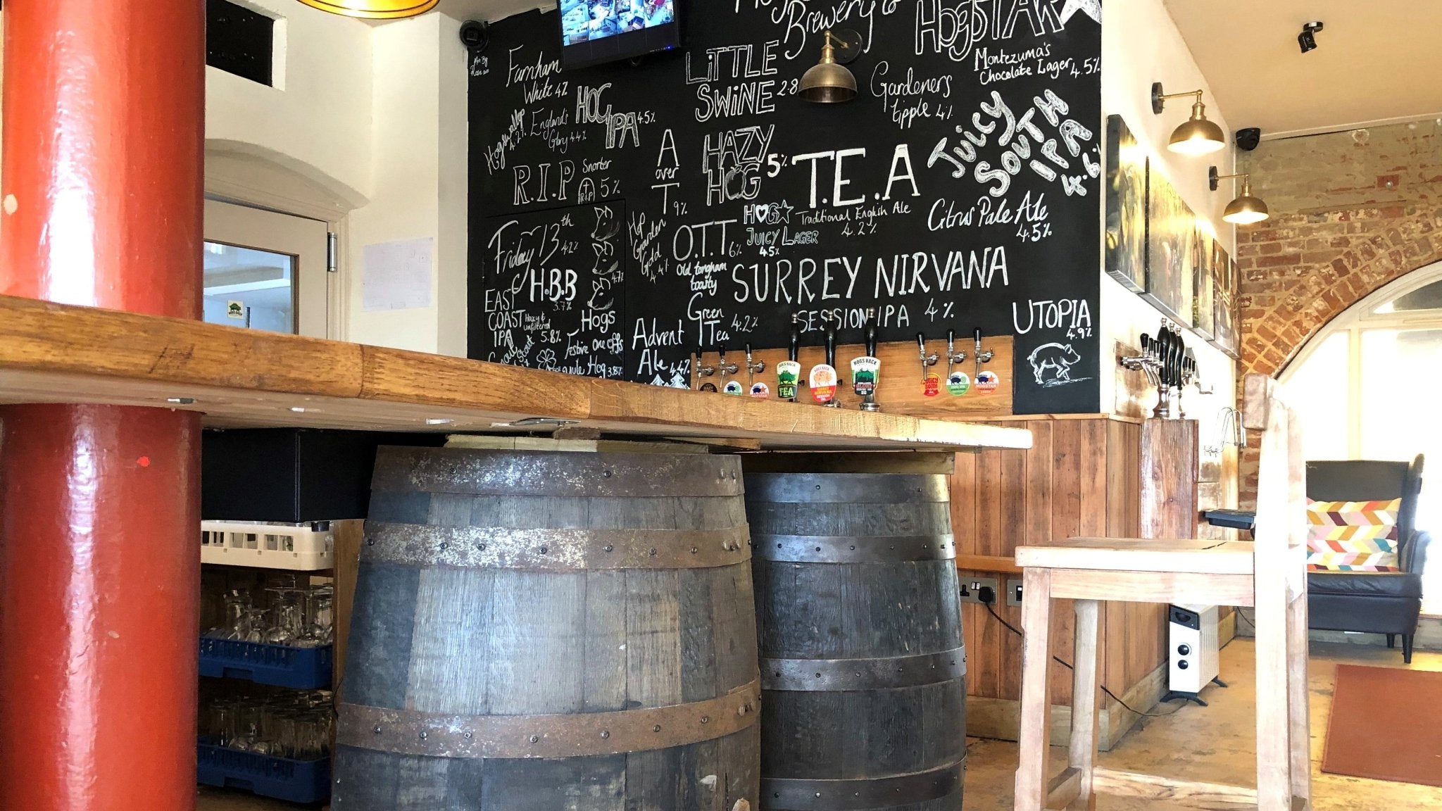 Our Brilliant Bar – Hogs Back Brewery