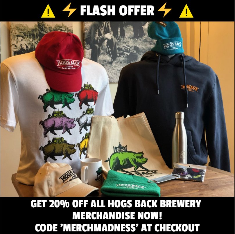 Sunday Flash Offer! – Hogs Back Brewery