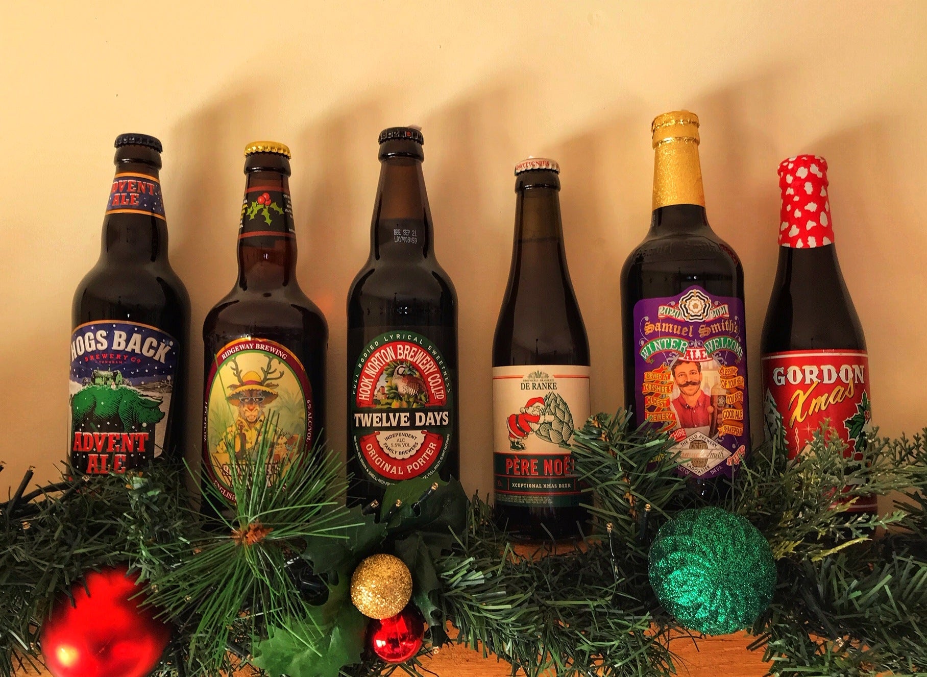The Brewery Shop's favourite Christmas beers – Hogs Back Brewery