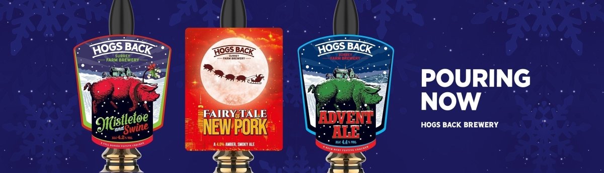 Three Cheers for our Christmas beers 2025! – Hogs Back Brewery