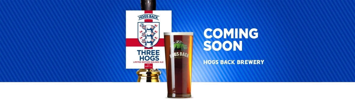 Three Hogs in the Brewhouse – Hogs Back Brewery