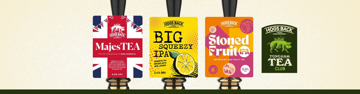 Tongham TEA Club Triple Tasting! – Hogs Back Brewery