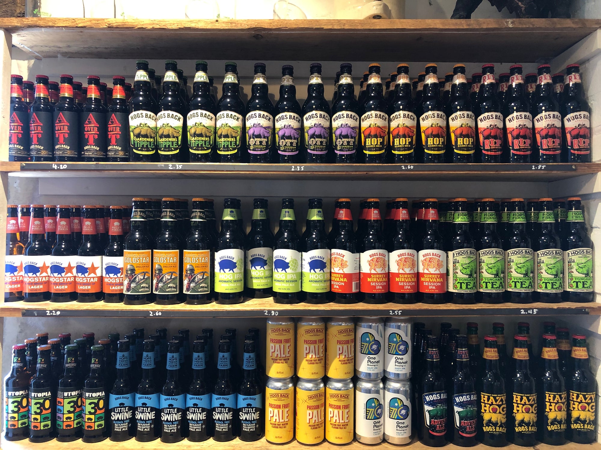 Brewery Beer Shop - Hogs Back Brewery in Tongham, Surrey