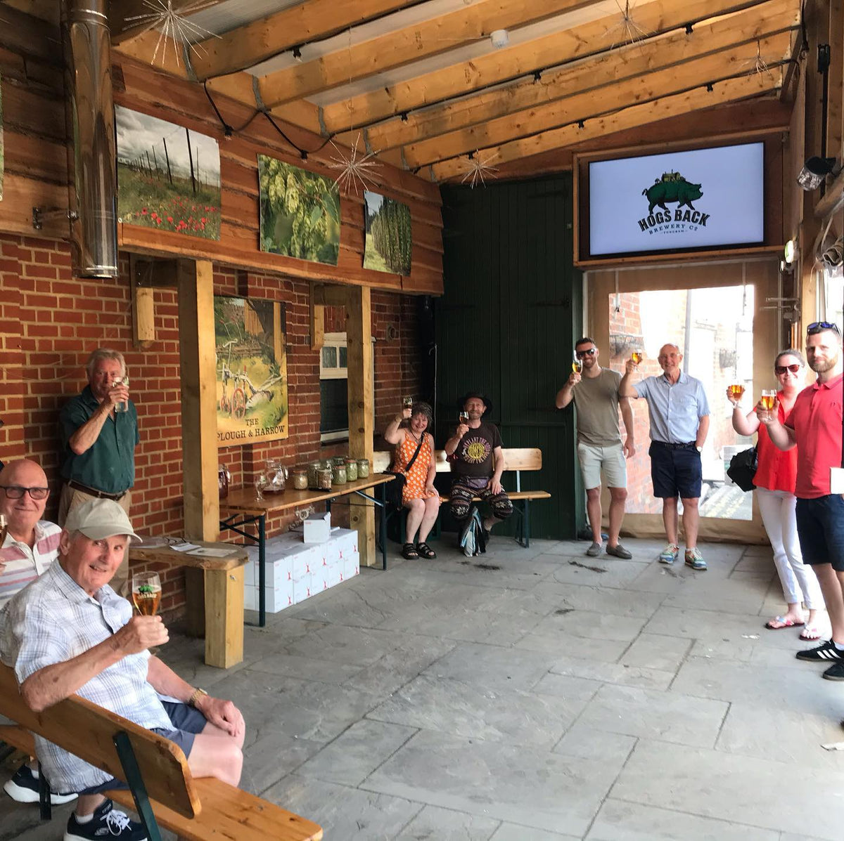 Brewery Tours with beer sampling at The Hogs Back Brewery – Hogs Back ...