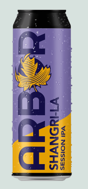 Arbor Shangri-la Session IPA beer 568ml can – Hogs Back Brewery