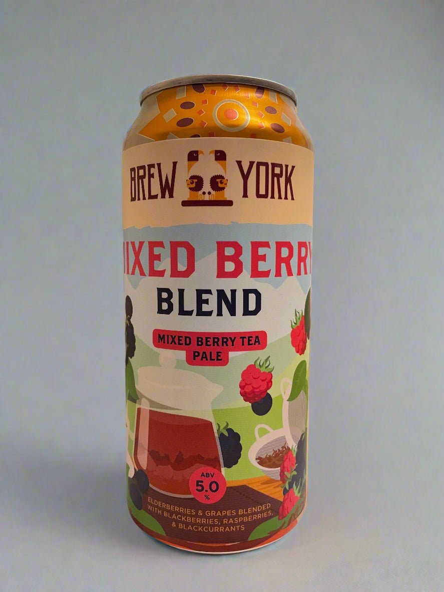Brew York - Mixed Berry Blend beer in cans – Hogs Back Brewery