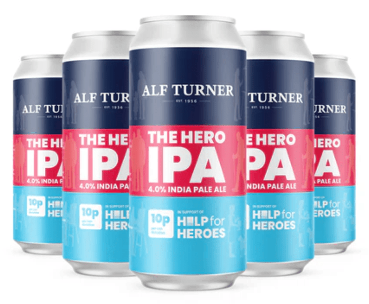 Hero IPA 12x440ml cans – Hogs Back Brewery